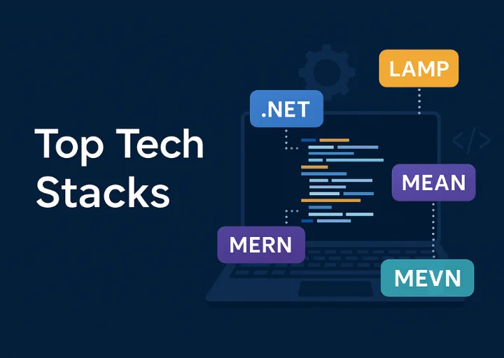 Top 8 Tech Stacks: Choosing the Right Tech Stack | Appinventors